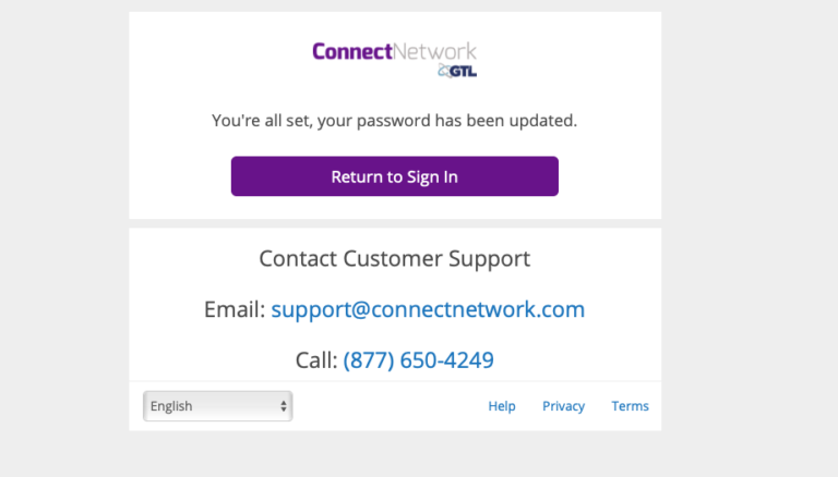 Password Recovery | ConnectNetwork